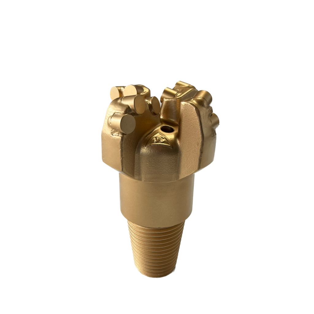 115mm Four-Wing Arc PDC Drill Bit for Geological and Mining Drilling ...