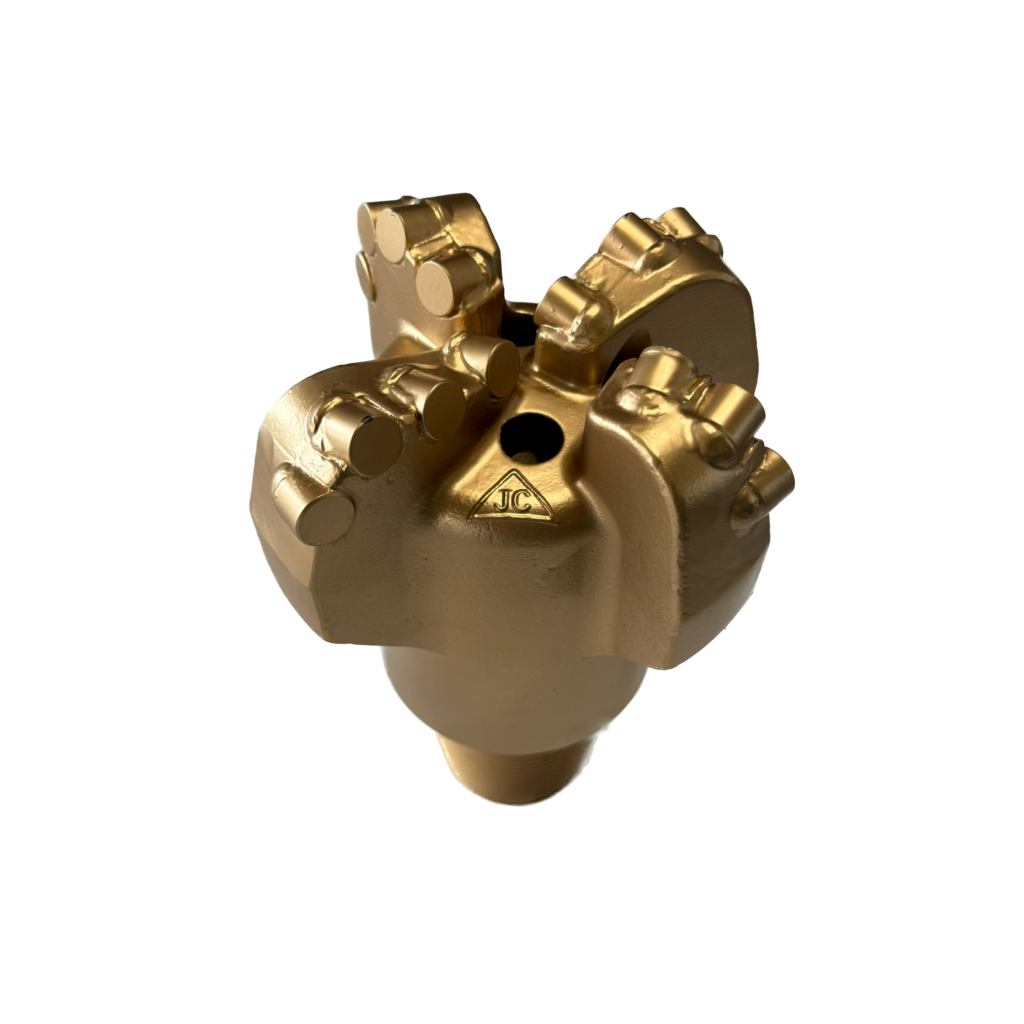 165mm Four-Wing Arc PDC Drill Bit for Geological and Mining Drilling ...