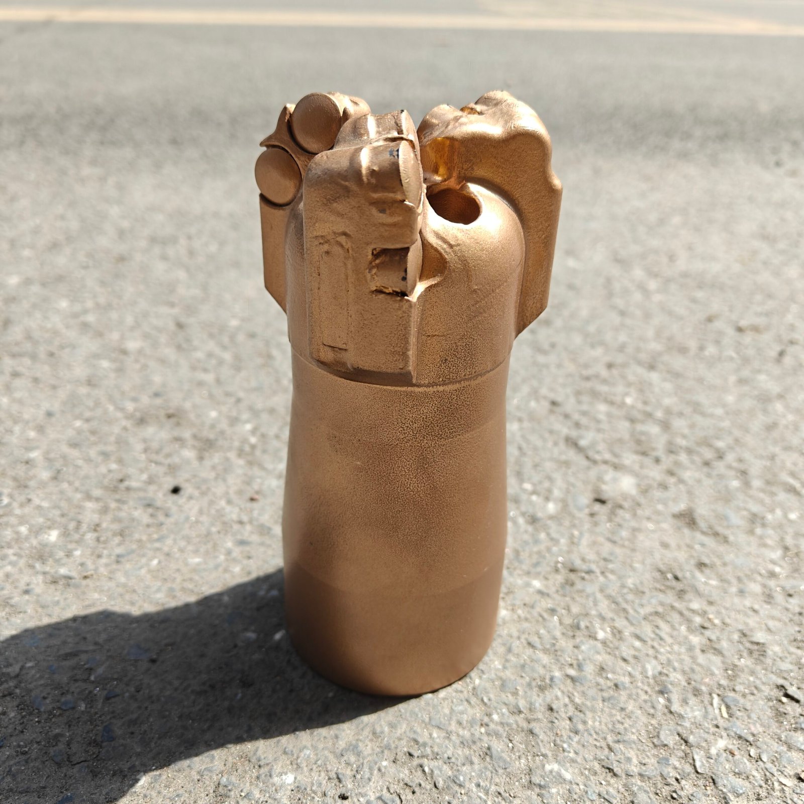 PDC drill bit 70mm coreless matrix 5 diamond, water channel, (coal ...