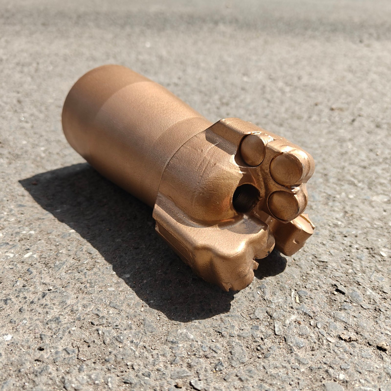 PDC drill bit 70mm coreless matrix 5 diamond, water channel, (coal ...