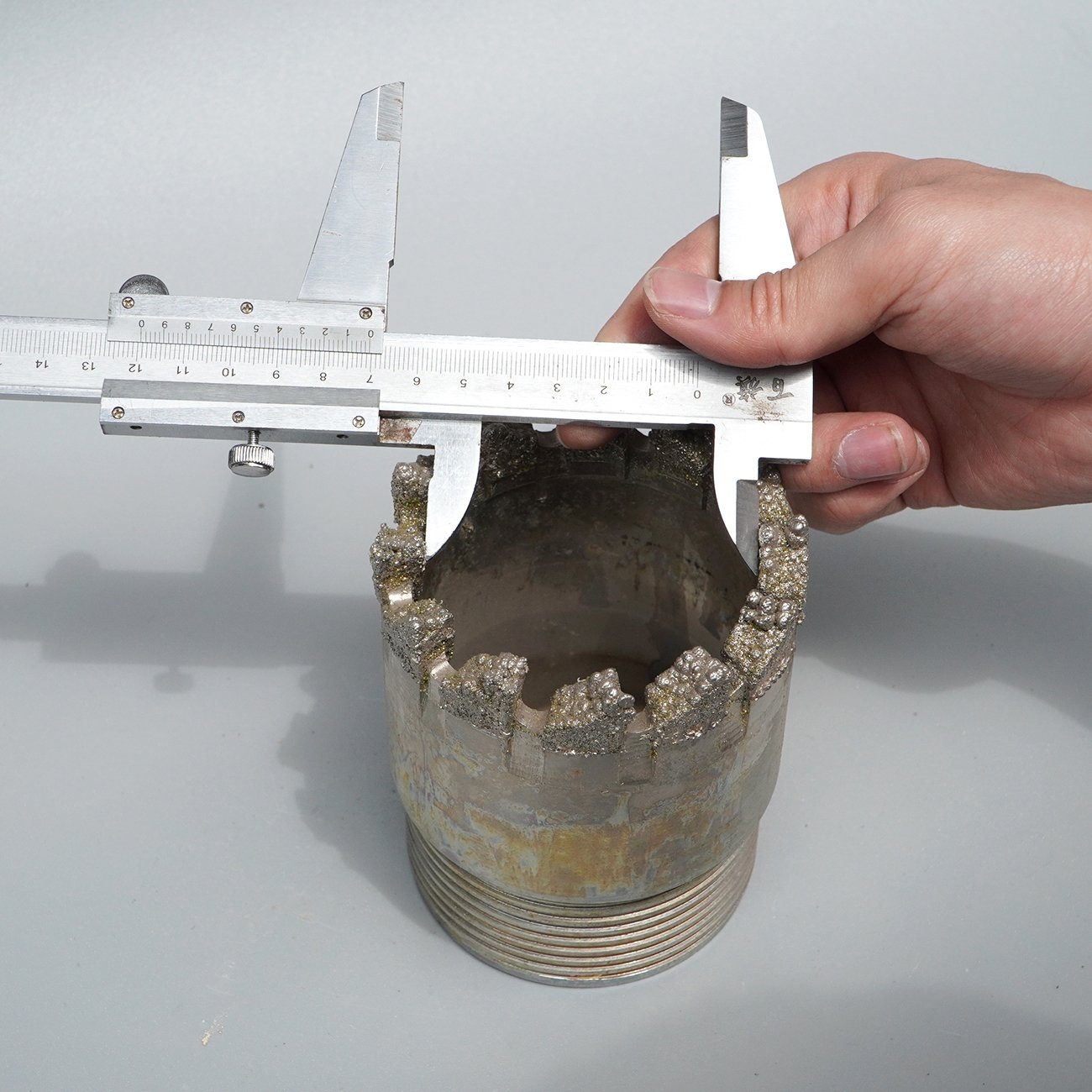 92mm Helical Tooth Electroplated Diamond Core Drill Bit for Geological ...